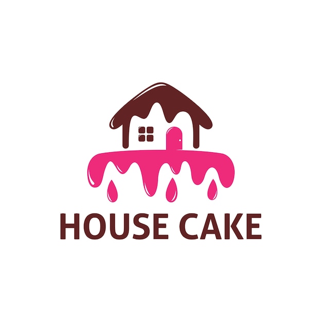 Delectable House-Shaped Cake with Dripping Frosting | Jiffy Designs