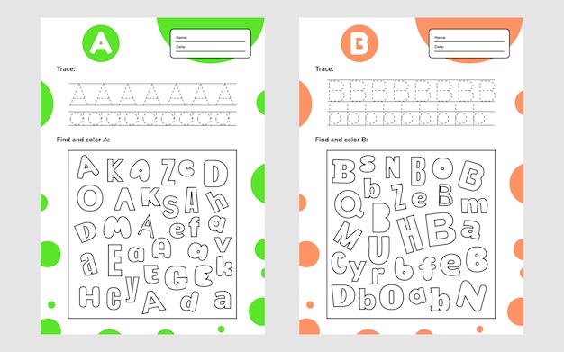 Engaging Alphabet Tracing Worksheets for Early Learning | Jiffy Designs