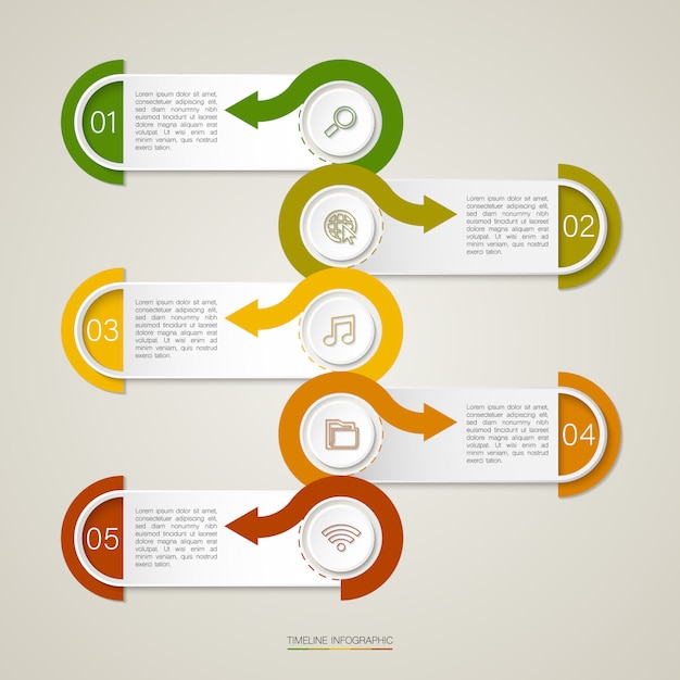 Vibrant Infographic with Interconnected Circular Elements | Jiffy Designs
