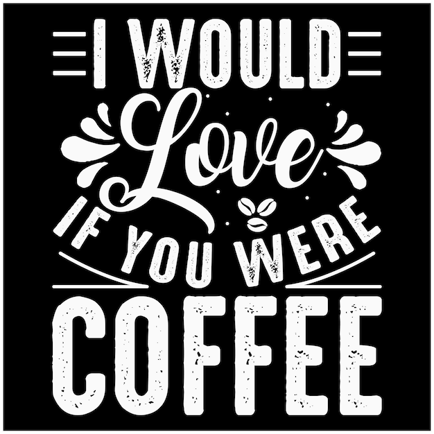 Witty Coffee-Themed Typographic Design | Jiffy Designs