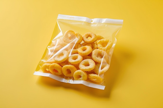 Delightful Cheese-Filled Rings in Transparent Bag | Jiffy Designs