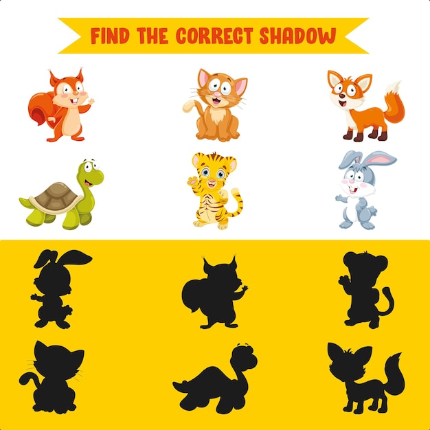 Adorable Animal Shadows: A Fun Matching Game | Jiffy Designs