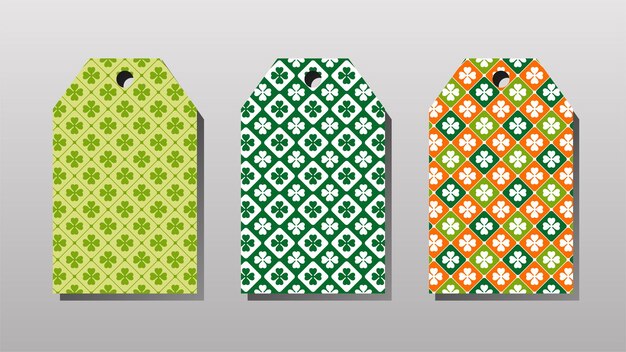 Vibrant Geometric Patterns on Hanging Gift Tags | Jiffy Designs