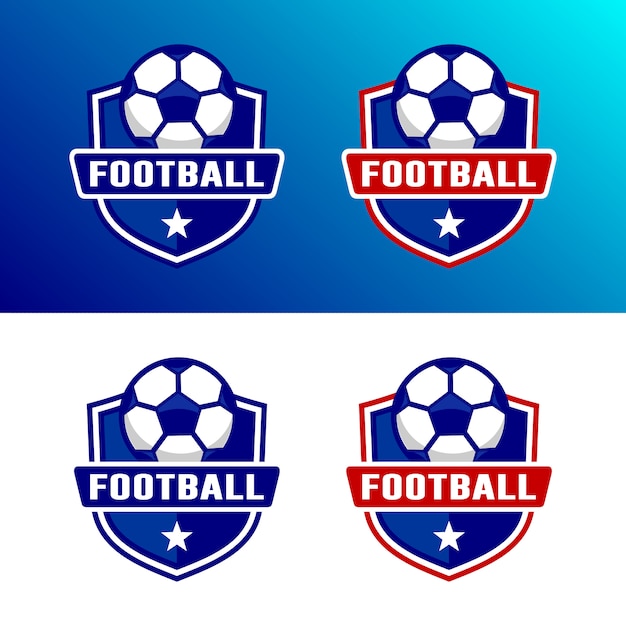 Versatile Football Emblems with Vibrant Colors and Designs | Jiffy Designs
