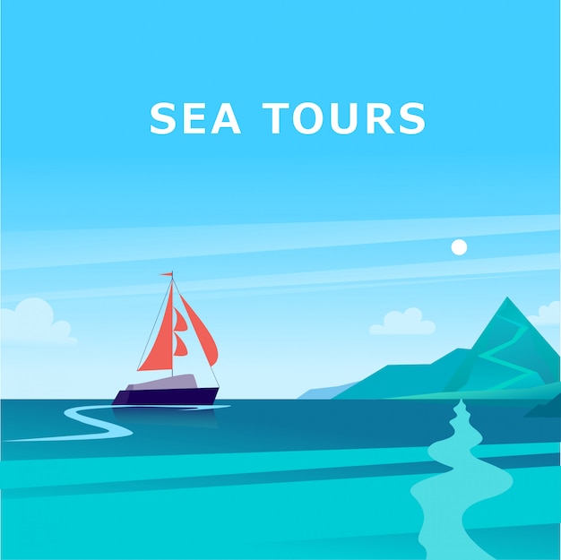 Serene Sailing Adventure: Discover the Wonders of the Sea | Jiffy Designs