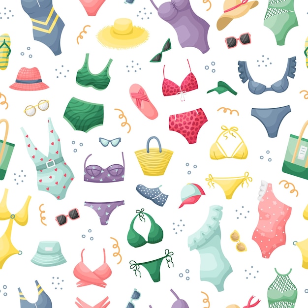Vibrant Swimwear and Beachwear Collection: A Diverse Array of Styles ...