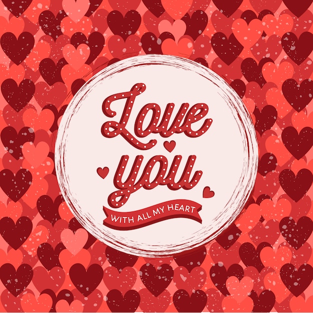 Vibrant Heart-Shaped Balloons Surrounding Loving Message | Jiffy Designs