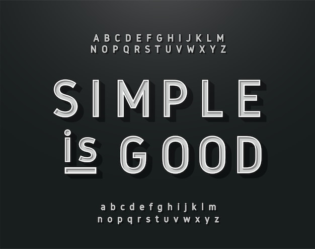 Minimalist Typography with Uplifting Motto | Jiffy Designs