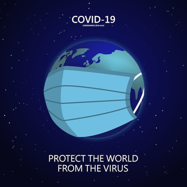 Masked Earth in Starry Night Sky: Protecting the World from COVID-19 ...