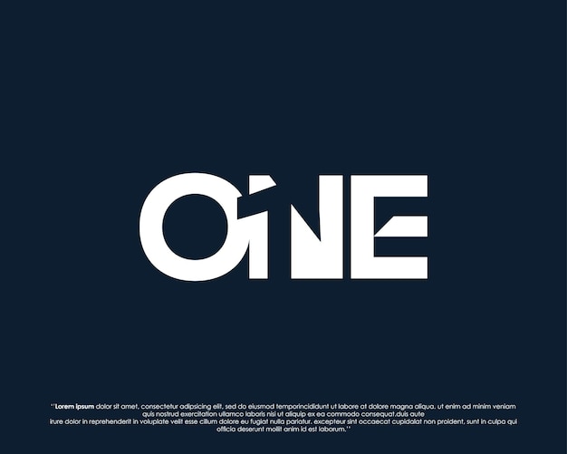 Minimalist Typography Artwork with Striking White Lettering | Jiffy Designs