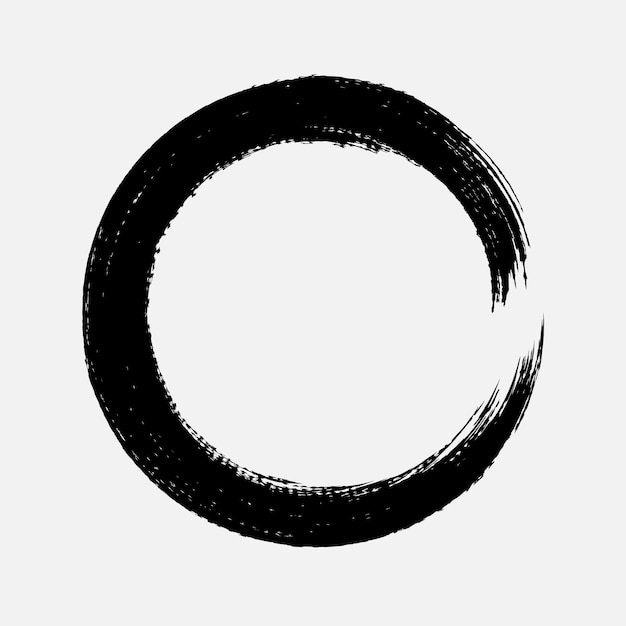 Striking Minimalist Ink Circle Design | Jiffy Designs