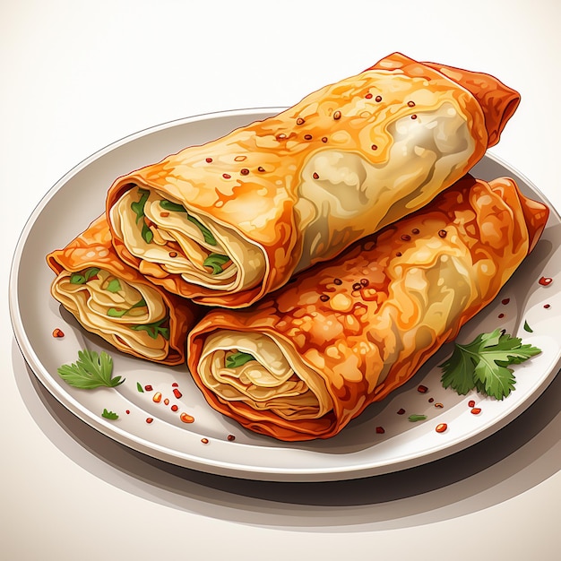 Savory Cheese-Filled Crepes with Vibrant Tomato Sauce | Jiffy Designs