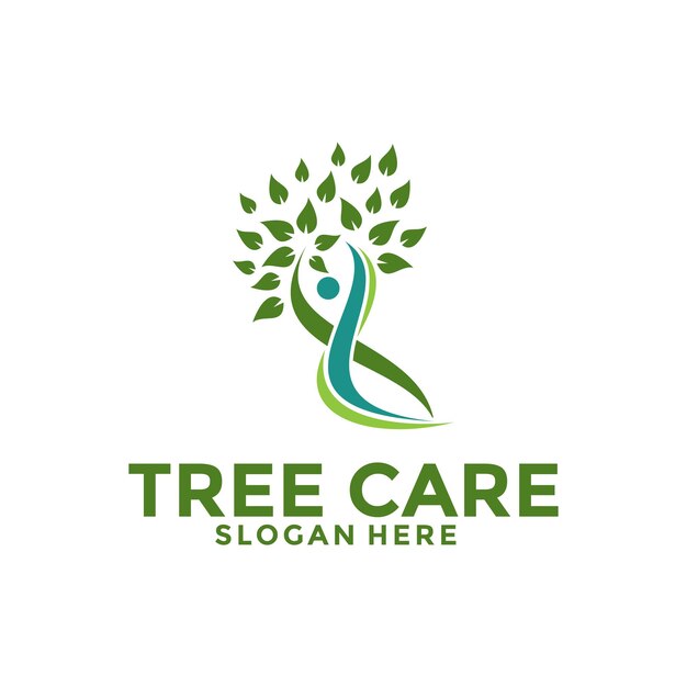 Nurturing Nature's Embrace: A Tree Care Logo | Jiffy Designs