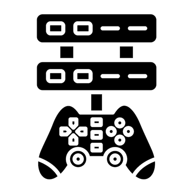 Minimalist Game Controller Silhouette | Jiffy Designs