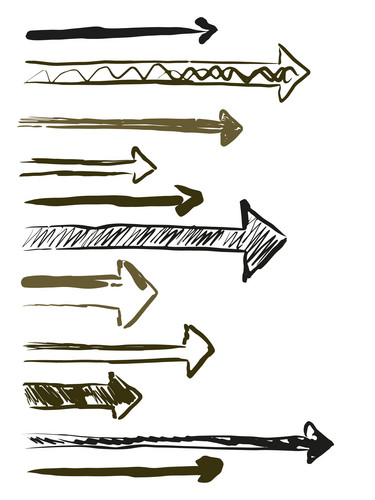 An Illustration Of Some Arrows Pointing To The Right | Jiffy Designs