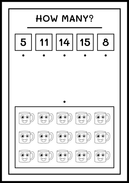 Counting Smiley Faces: A Fun Math Activity | Jiffy Designs