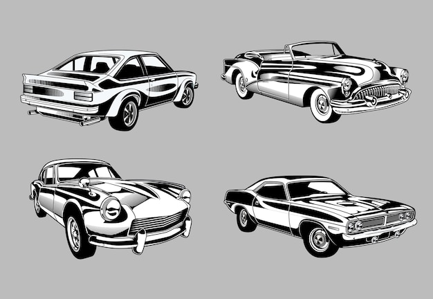 Vintage Automotive Icons: A Captivating Collection of Classic Car ...