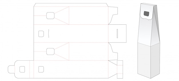 Minimalist Geometric Shapes Packaging Template | Jiffy Designs