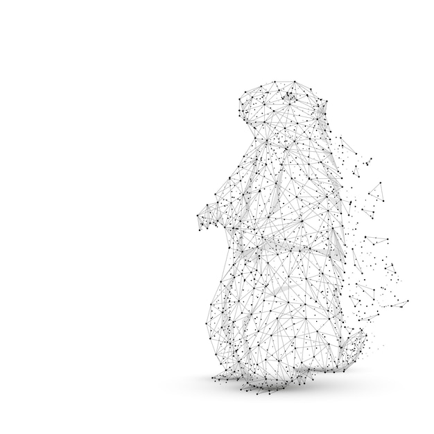 Ethereal Penguin Silhouette: A Constellation of Connections | Jiffy Designs