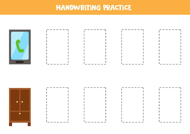 Handwriting Practice with Everyday Objects | Jiffy Designs