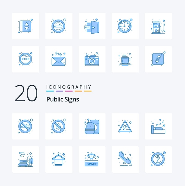 Comprehensive Collection of 20 Iconic Public Signs and Symbols | Jiffy ...