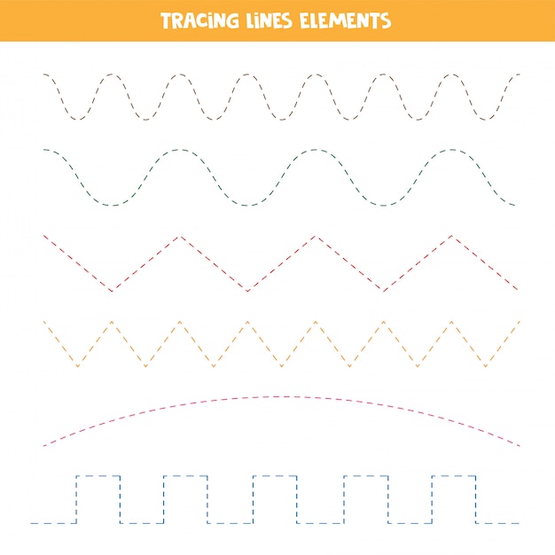 Diverse Tracing Line Elements for Creative Designs | Jiffy Designs