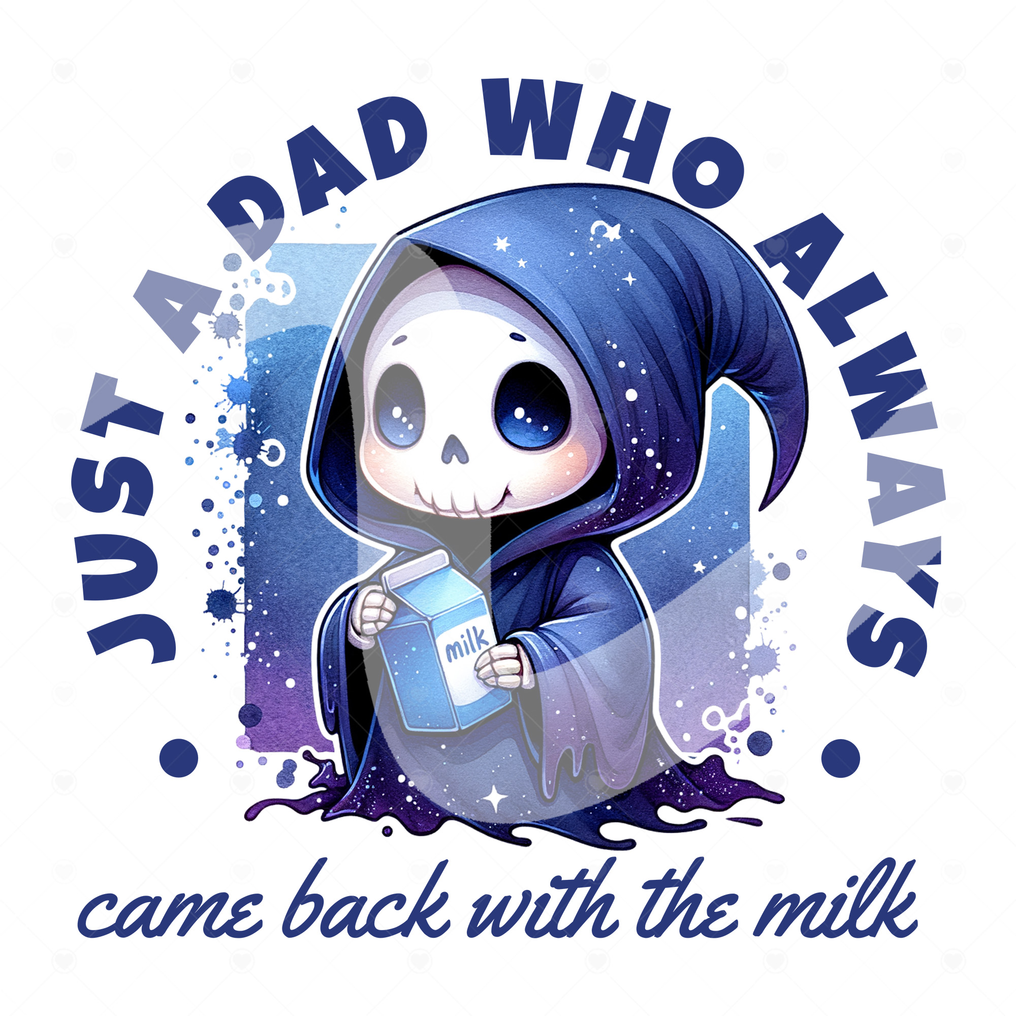 'Just A Dad Who Always Came Back With The Milk' Featuring Adorable ...