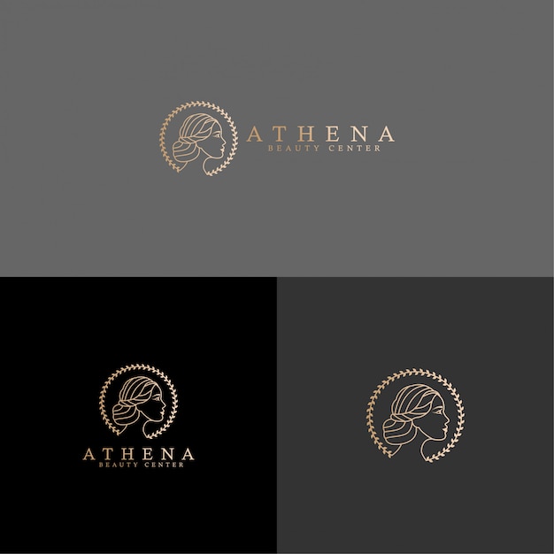 Elegant Olive Branch Emblem in Refined Gold Lettering | Jiffy Designs