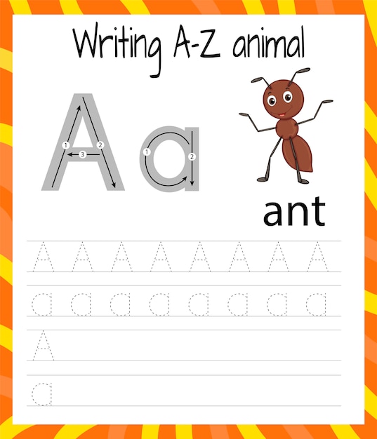 Engaging Alphabet Learning: Discover the Industrious Ant | Jiffy Designs