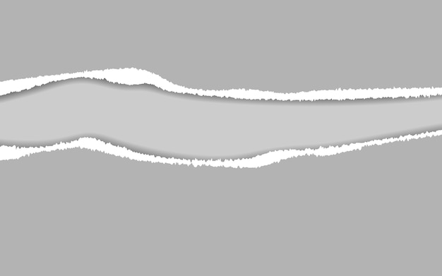 Torn Paper Waves in Shades of Gray and White | Jiffy Designs