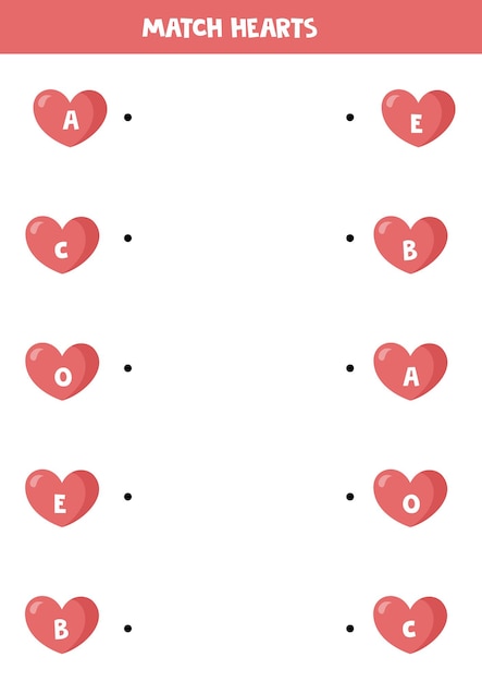 Charming Heart Matching Game for All Ages | Jiffy Designs