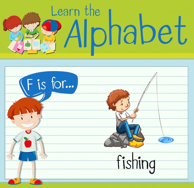 Cheerful Kids Learning the Alphabet with 'F is for Fishing' | Jiffy Designs