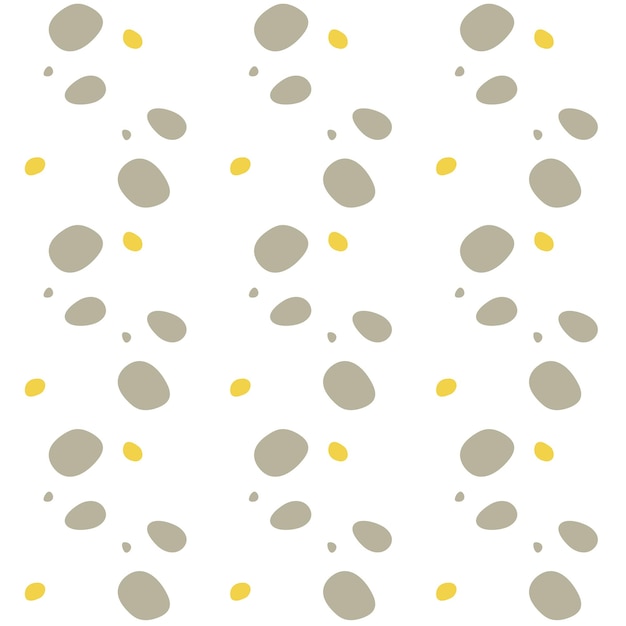 Abstract Pebbles and Dots Pattern | Jiffy Designs