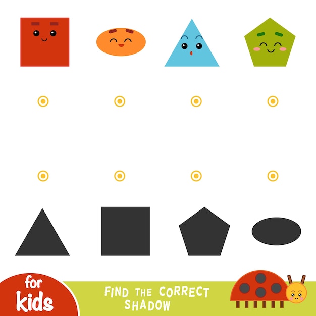 Playful Geometric Shapes with Charming Expressions | Jiffy Designs