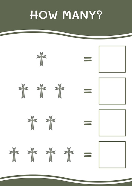 Counting Cross Shapes in Minimalist Design | Jiffy Designs