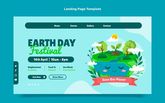 Celebrate Earth Day with Nature's Vibrant Landscape | Jiffy Designs
