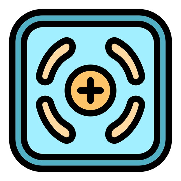 Vibrant Blue Geometric Symbol with Plus Sign | Jiffy Designs