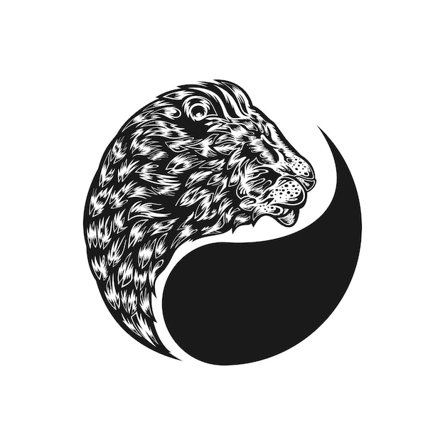 Majestic Yin-Yang Leopard: A Captivating Symbol of Balance | Jiffy Designs