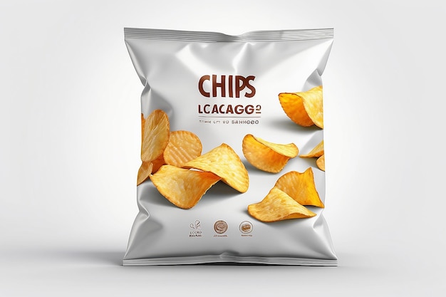 Crisp and Savory Potato Chips in Vibrant Packaging | Jiffy Designs