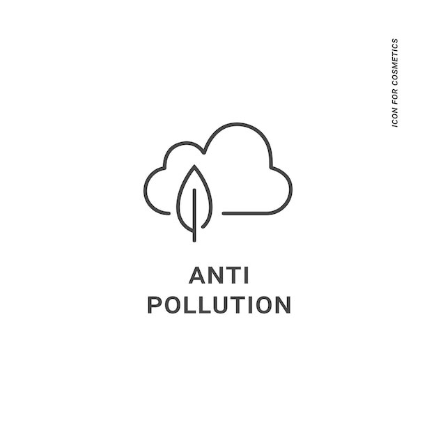 Clean Air Emblem: Minimalist Anti-Pollution Symbol | Jiffy Designs