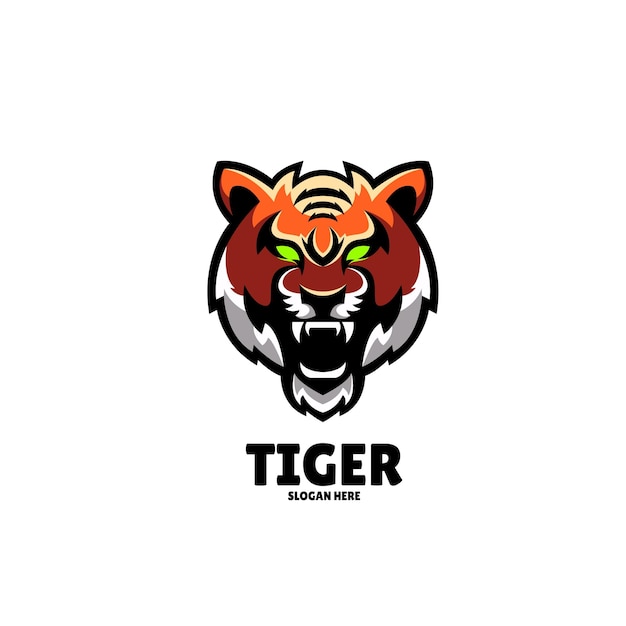 Fierce and Ferocious Tiger Mascot Logo | Jiffy Designs