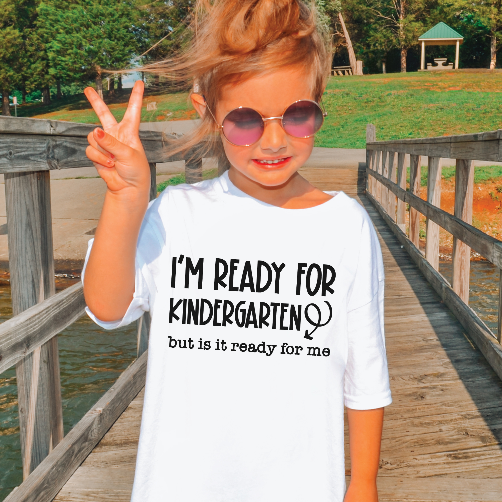 'I'm Ready for Kindergarten' 1st Day Of School Teacher Back To School ...