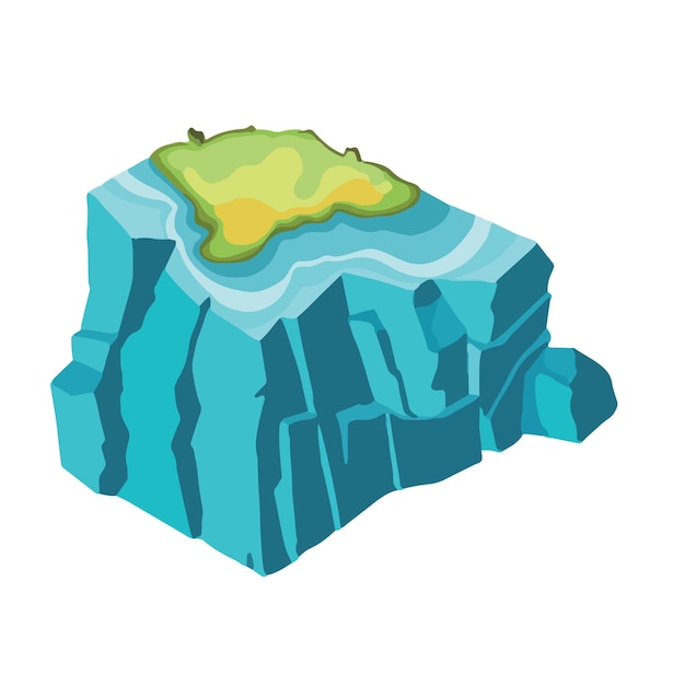 Vibrant Geometric Landscape with Layered Terrain | Jiffy Designs