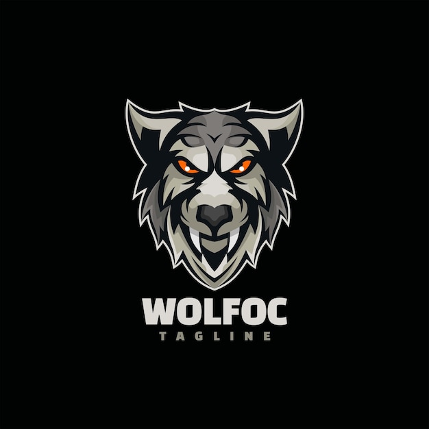 Fierce and Formidable Wolf Mascot Logo | Jiffy Designs