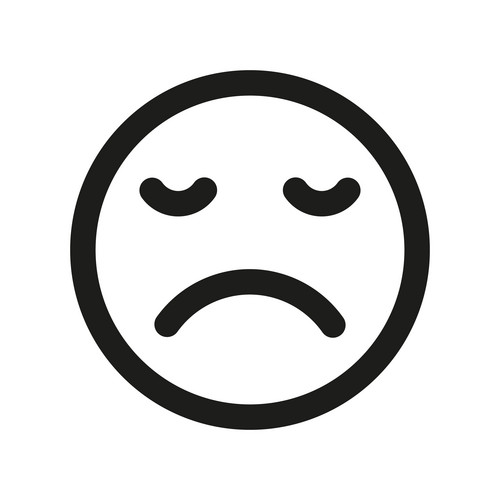Upset And Offended Smiley Vector Image. Emoji Smileys. | Jiffy Designs