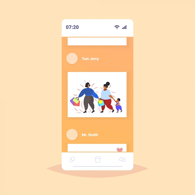 Vibrant Family Illustration for Engaging Mobile App | Jiffy Designs