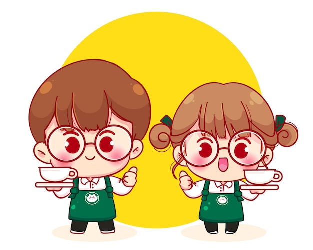 Cheerful Cartoon Children in Matching Uniforms | Jiffy Designs