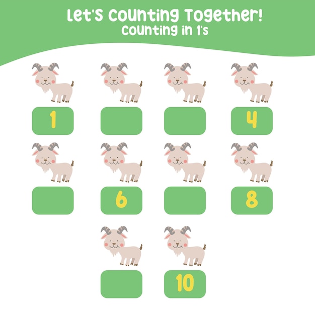 Adorable Bunny Counting Collection: Vibrant Numerals and Cuddly ...