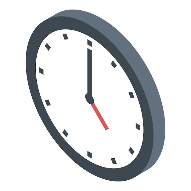 Striking Wall Clock with Bold Hands and Minimalist Design | Jiffy Designs