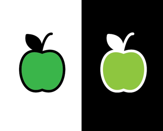 Vibrant Green Apples on Contrasting Monochrome Backgrounds | Jiffy Designs